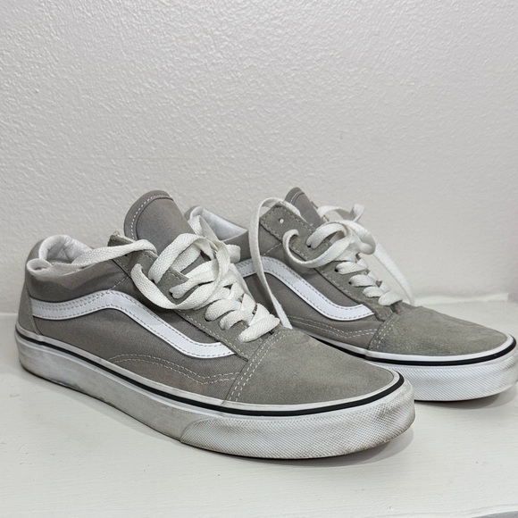 Vans | Shoes | Gray Vans Old Skool Sneakers 8 | Poshmark